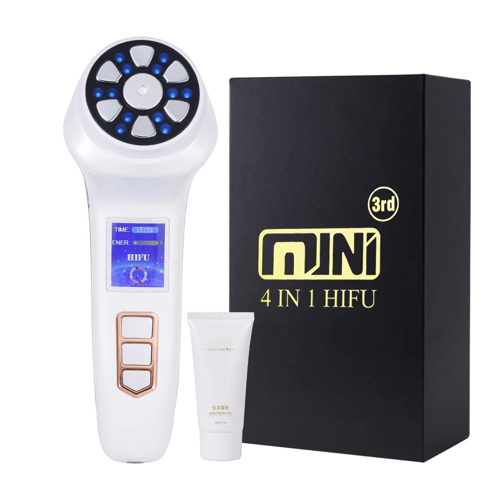 Mini-m-quina-Hifu-RF-EMS-pulso-LED-4-en-1-reafirmante-de-la-piel ...