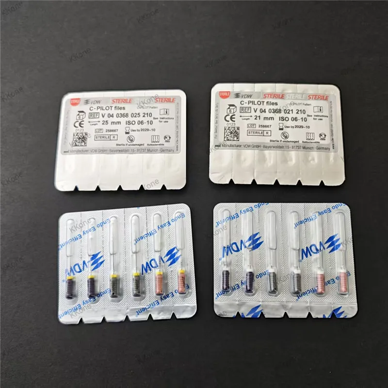 VDW Pioneer & C+ Files - 5 Packs (6Pcs Each) | Reinforced for Root ...