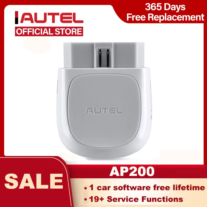 Autel AP200 Bluetooth OBD2 Scanner Automotivo OBD 2 TPMS Code Reader ...