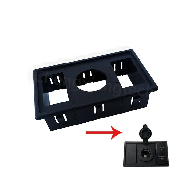 Marine 12v Power Usb Voltmeter Holder 28x28mm Switch Panel - AliExpress