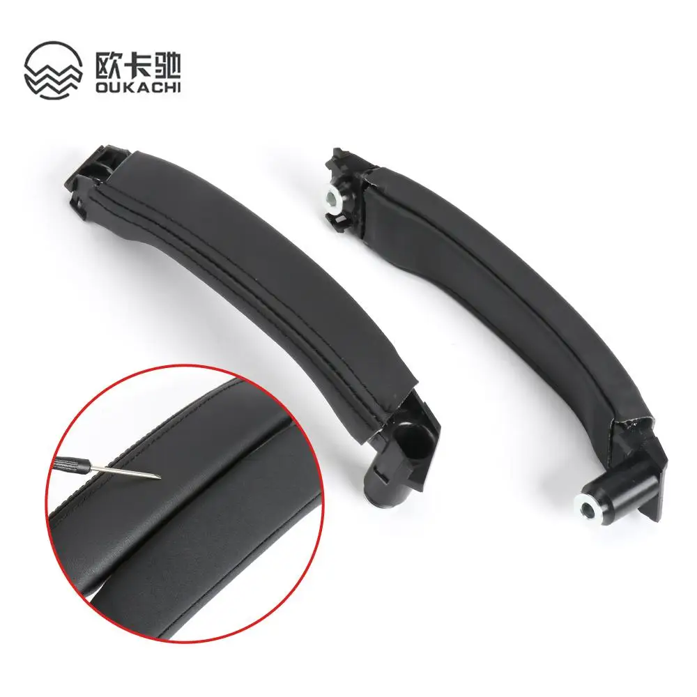 Left-Right-Car-Interior-Door-Leather-Pull-Handle-Replacement-For-Land ...