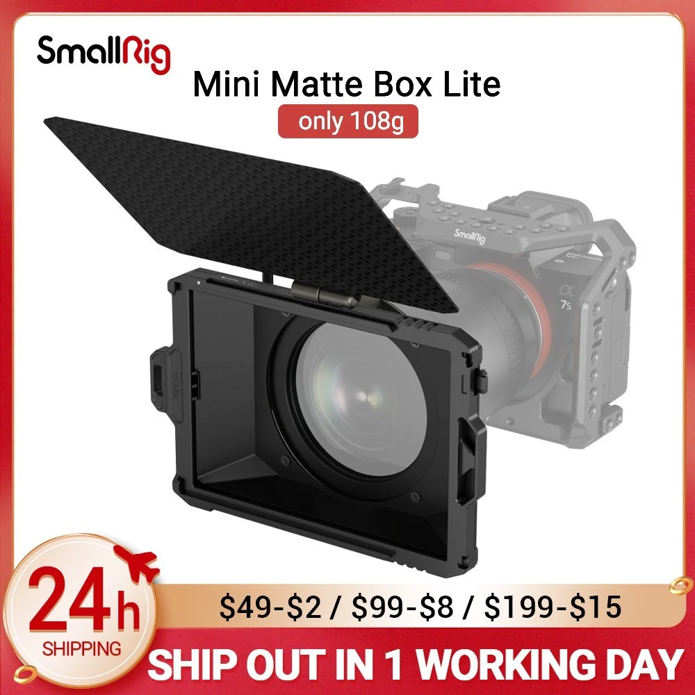 SmallRig Universal Mini Matte Box Lite For SONY CANON NIKON Camera ...