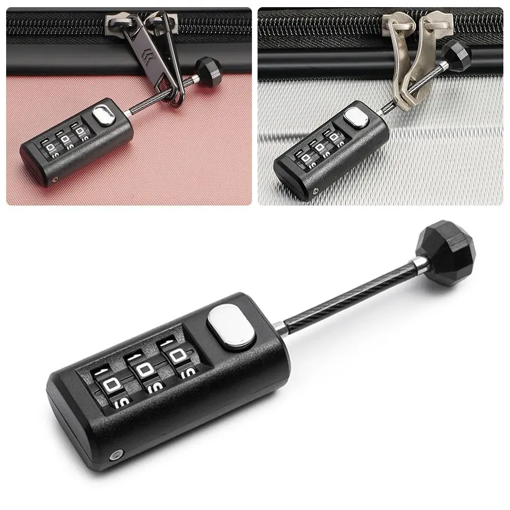 Portable-Combination-Lock-Travel-Luggage-Padlock-Dormitory-Cabinet-Lock ...
