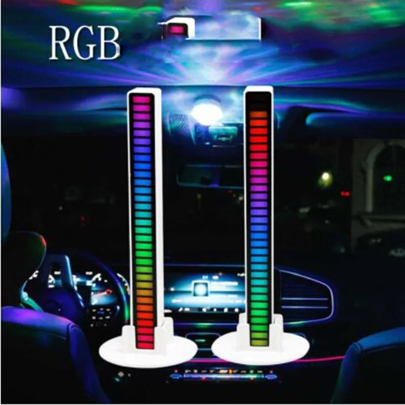 Car-LED-RGB-Sound-Control-Rhythm-Lights-Accessories-For-Ford-Focus-2-3 ...
