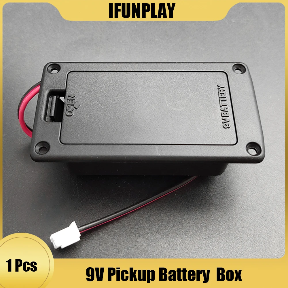 Active-Bass-Guitar-Pickup-9V-Battery-Boxs-9-volts-Battery-Holder-Case ...