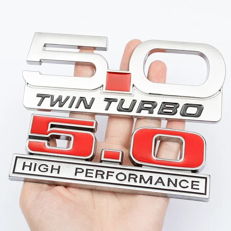 3D-Metal-High-Performance-Car-Sticker-5-0-Twin-Turbo-Emblem-SVT-Cobra ...