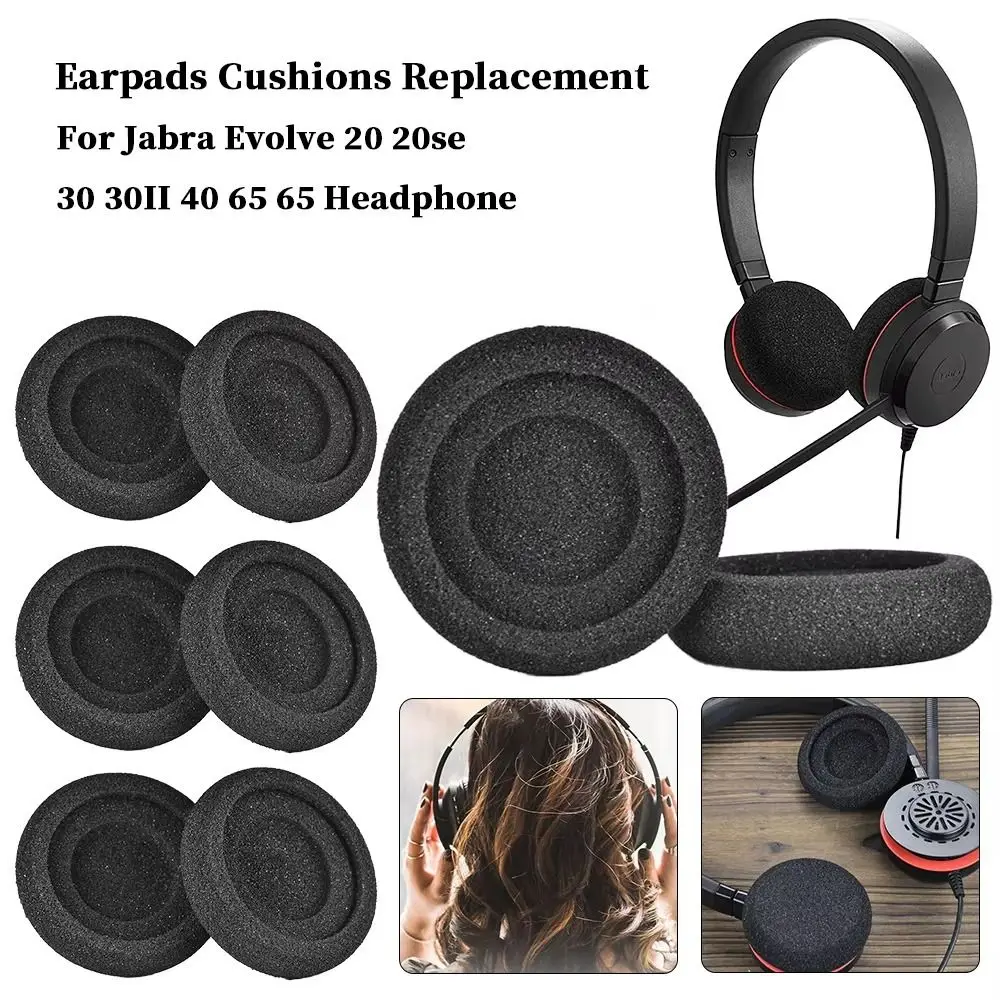 New Sponge Earphone Sleeve Replacement Soft Ear Pads Headphone ...