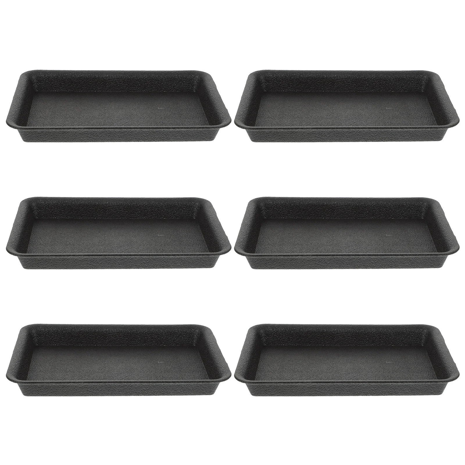 6 Pcs Flower Pot Tray Plant Saucers Trays Potting for Plants Desktop ...
