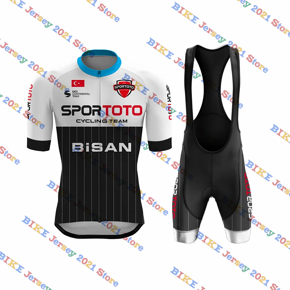 2023-SPOR-TOTO-EQUIPA-DE-CICLO-Rode-Set-Maillot-Completo-Ciclismo ...