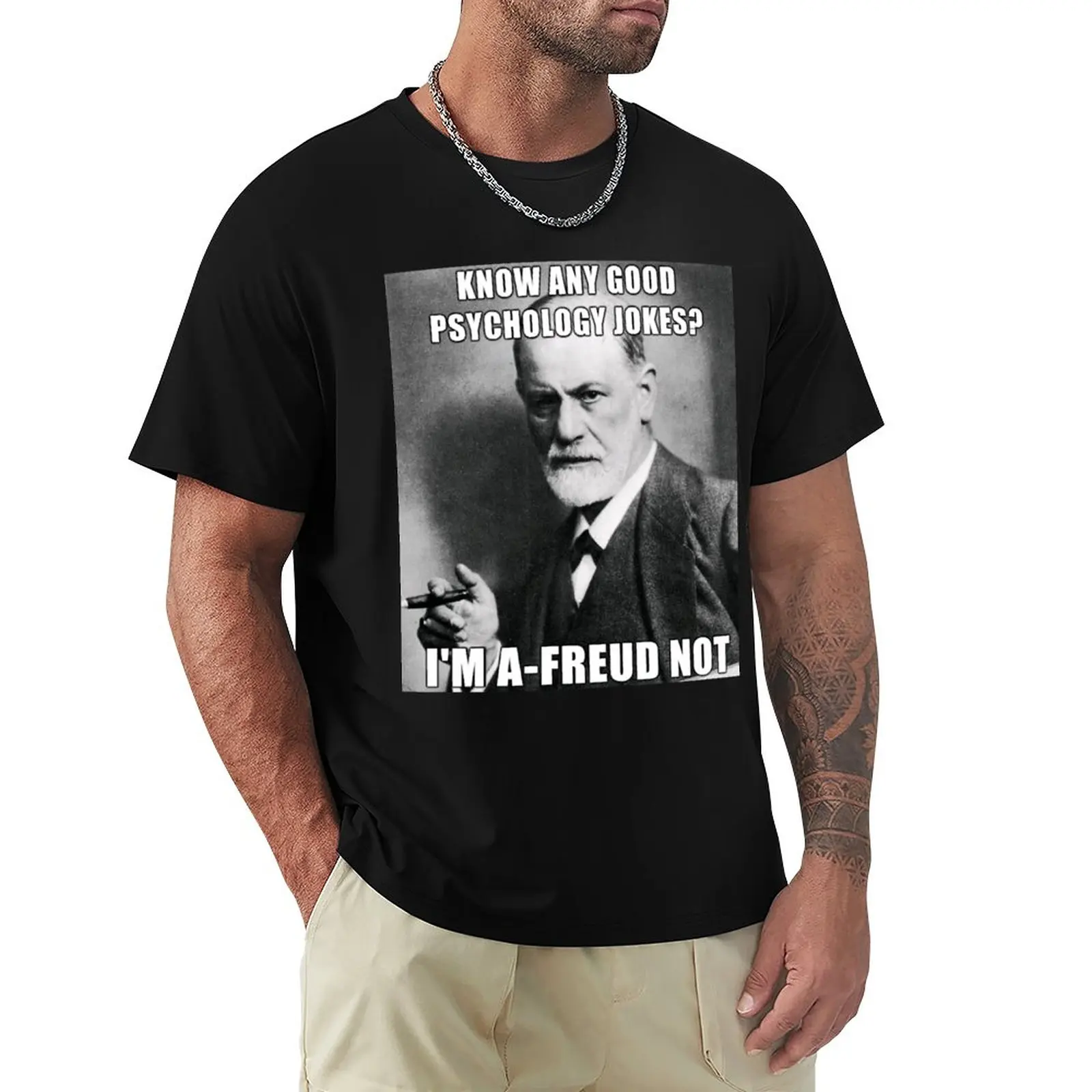 Know-any-good-psychology-jokes-Sigmund-Freud-meme-T-Shirt-Anime-t-shirt ...