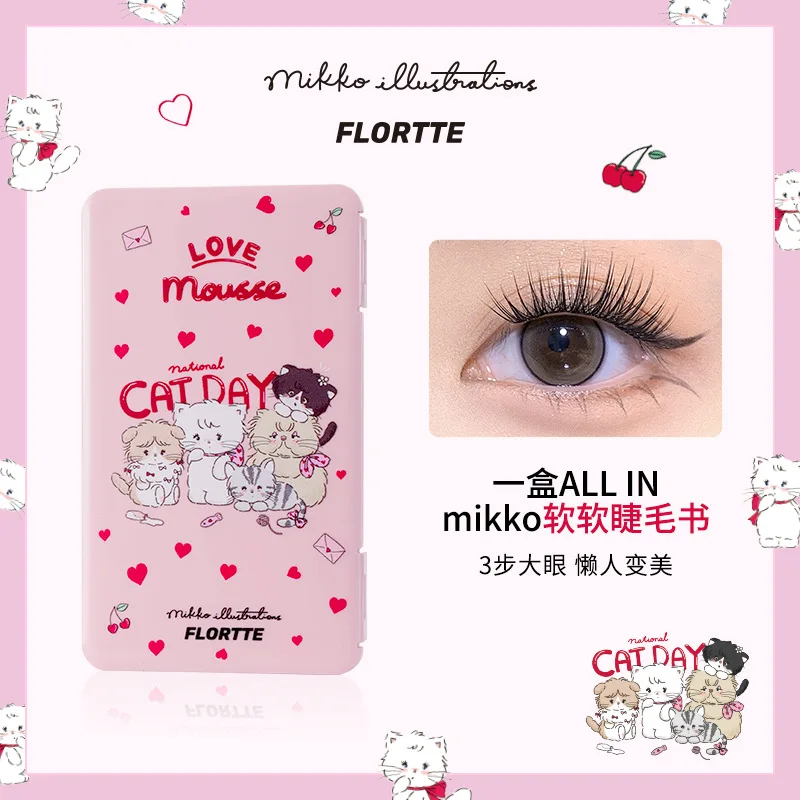 FLORTTE-Flower-Loria-MIKKO-Joint-False-Eyelash-Book-Single-Cluster-Lazy ...