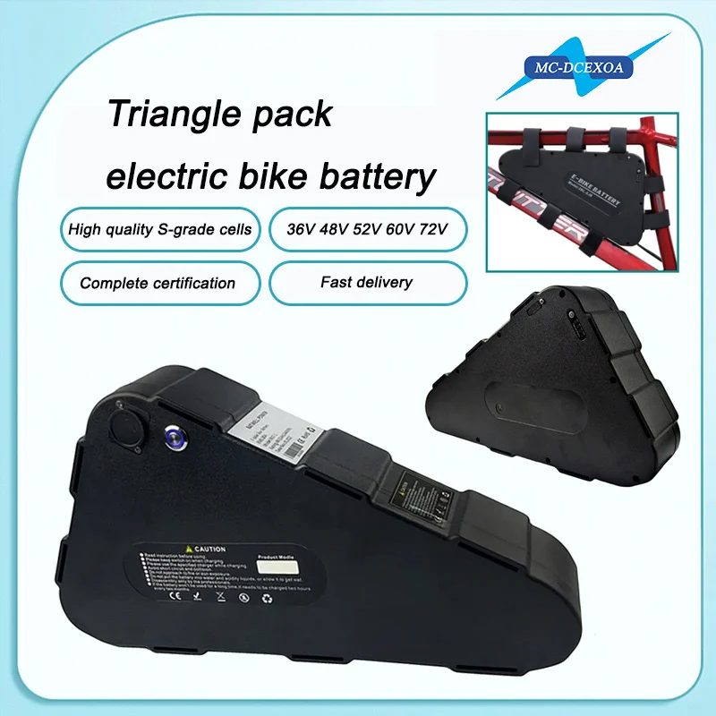 Free-Shipping-Triangular-52V-20Ah-Akku-E-Bike-Battery-Pack-40A-BMS ...