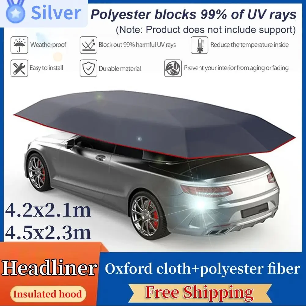 Outdoor-Summer-Thermal-Insulation-Carport-Tarpaulin-Car-Sunshade ...