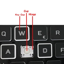 Original Key Cap Hinge Rubber pad For ASUS ACER HP DELL IBM Lenovo ...