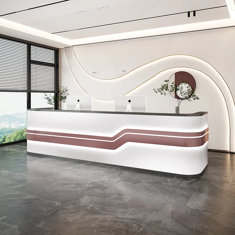 Front-Desk-Reception-Counter-Clothes-Home-Bar-Furniture-Church ...