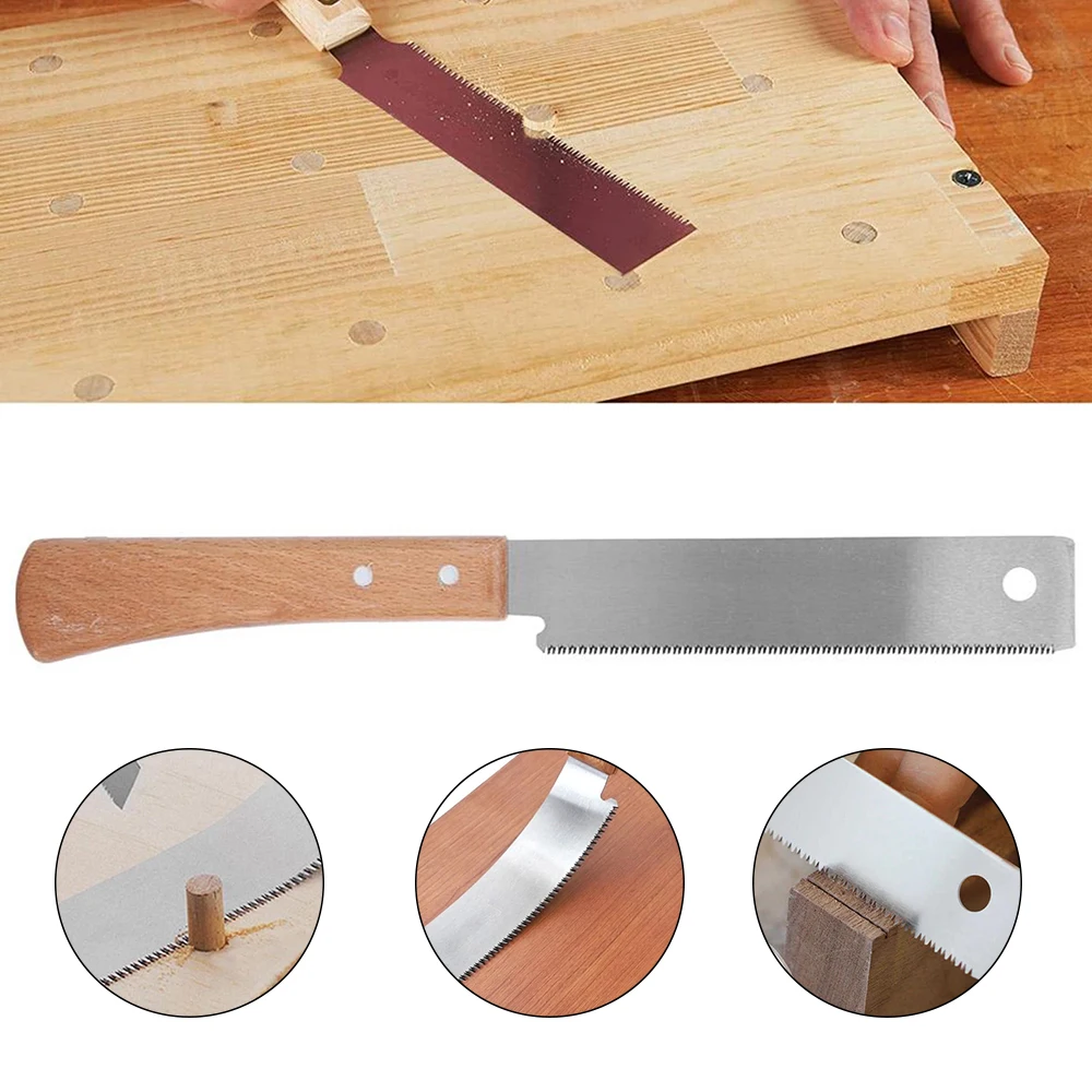 12-Inch-Stainless-Steel-Hand-Saw-Japanese-Pull-Saw-Flexible-Blade ...