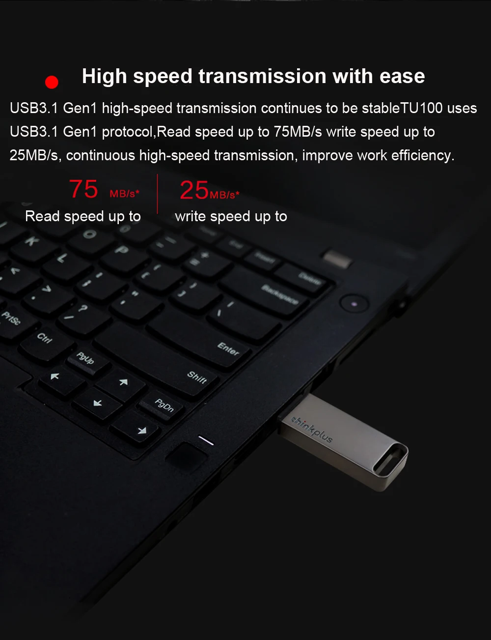 Thinkplus TU100 USB-флешка 32/64/128/256/512 Гб | AliExpress
