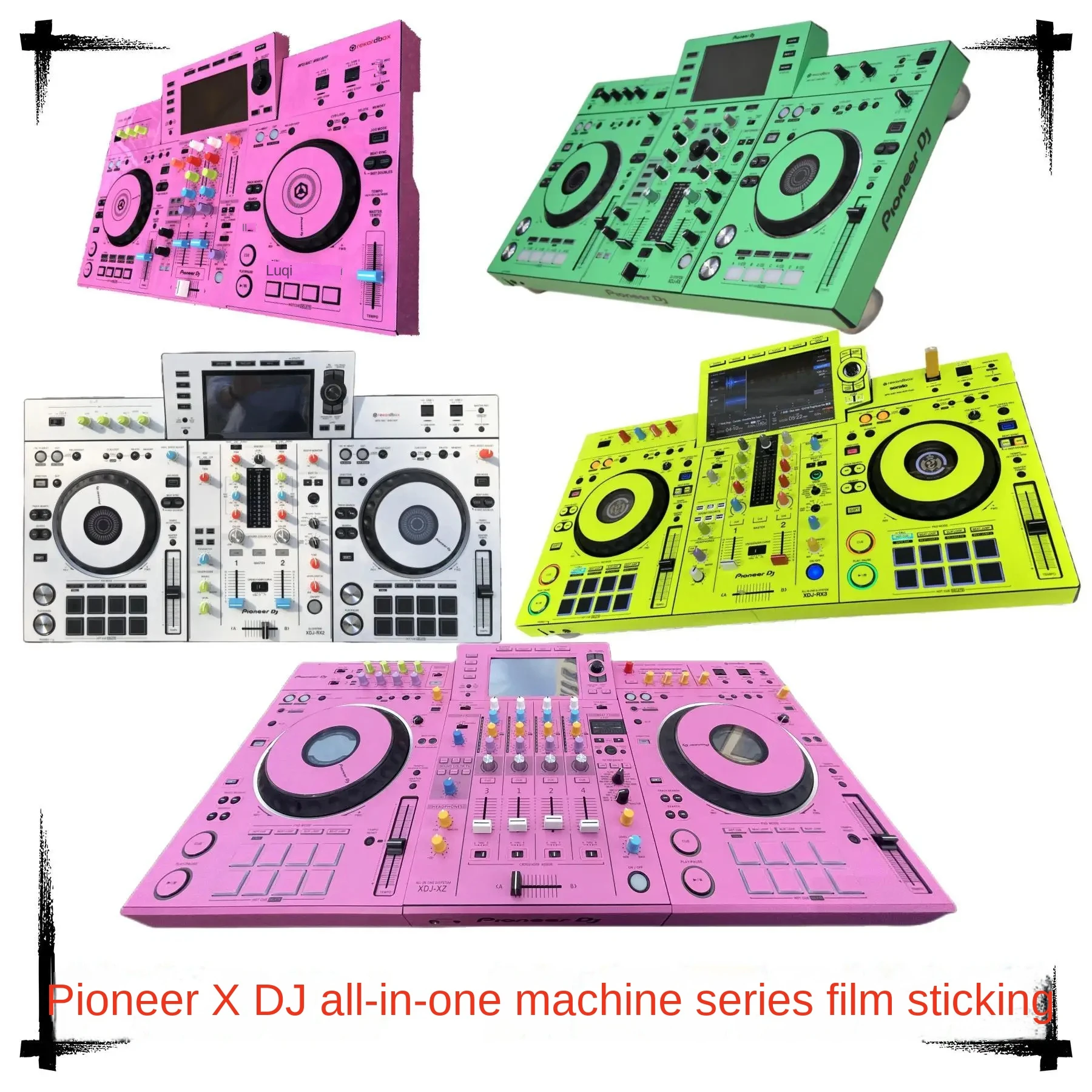 XDJ-RX3-RR-RX2-XZ-sticker-skin-J-imported-pvc-material-for-pioneer ...