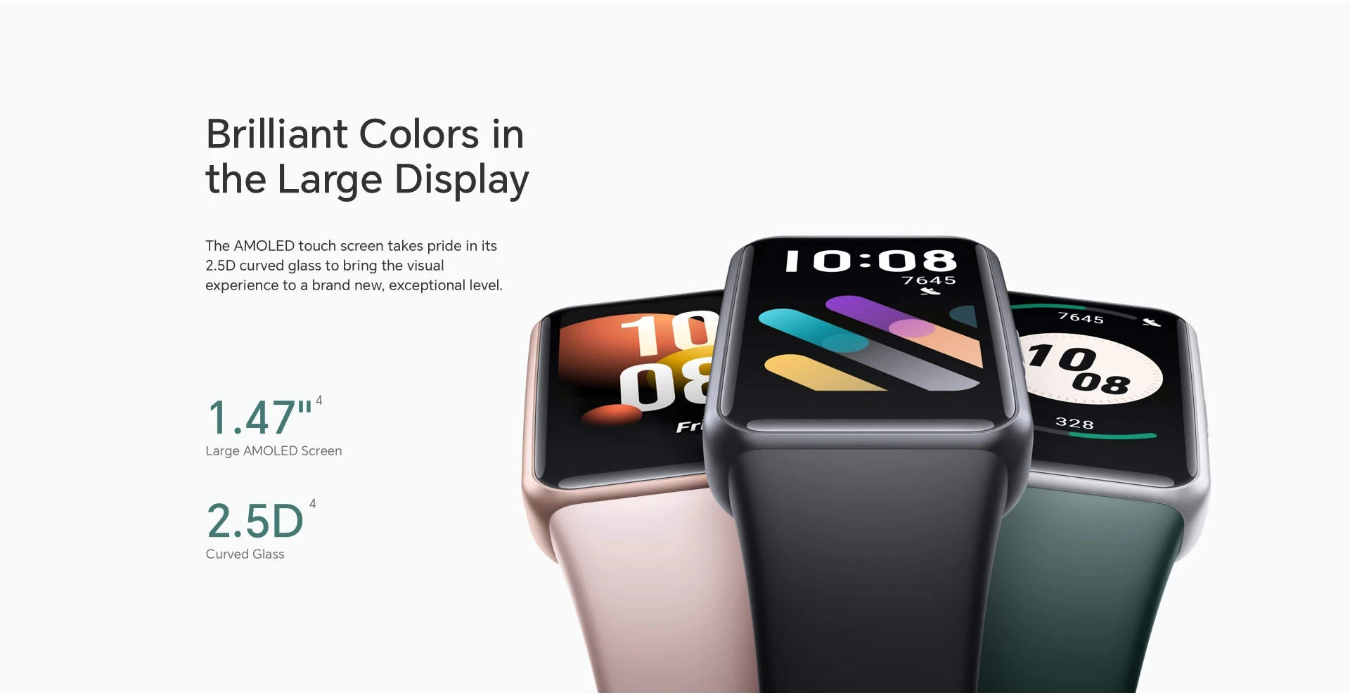 HONOR Honor Band 7 pulsera inteligente Negro | falabella.com