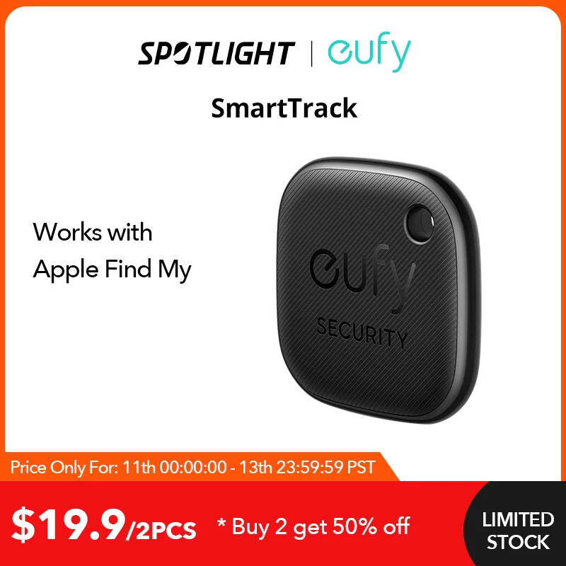 eufy Security SmartTrack Link Works With Apple Find My Key Finder ...