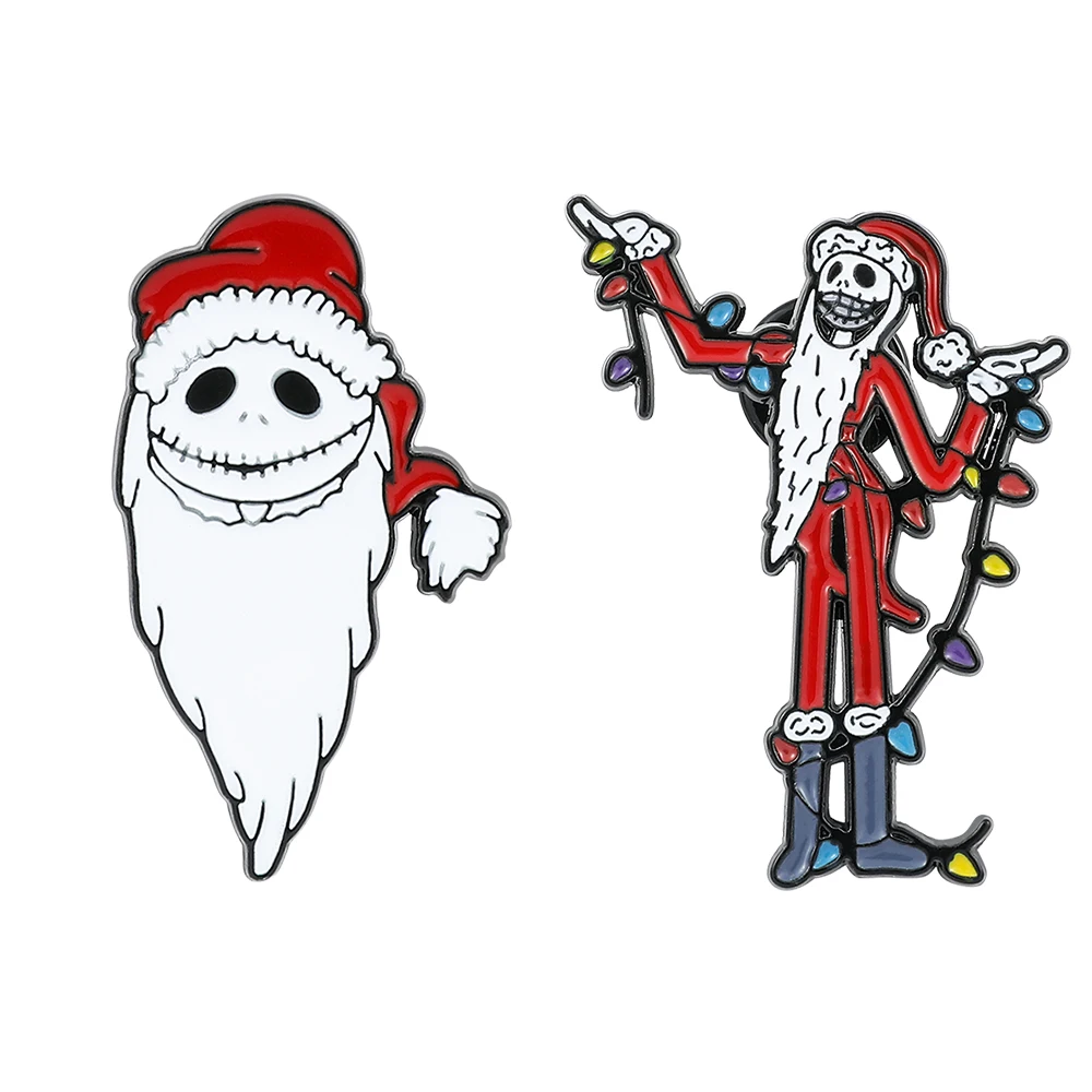 Jack Skellington Santa Drawing
