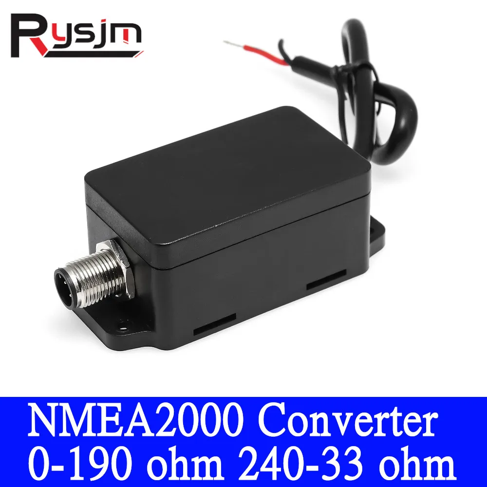 New-Marine-Boat-Yacht-Tank-Gauge-NMEA2000-Multifunction-Converter-0-190 ...