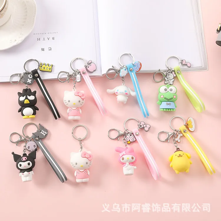 Kuromi Cartoon Doll keychains | Kuromi Plush