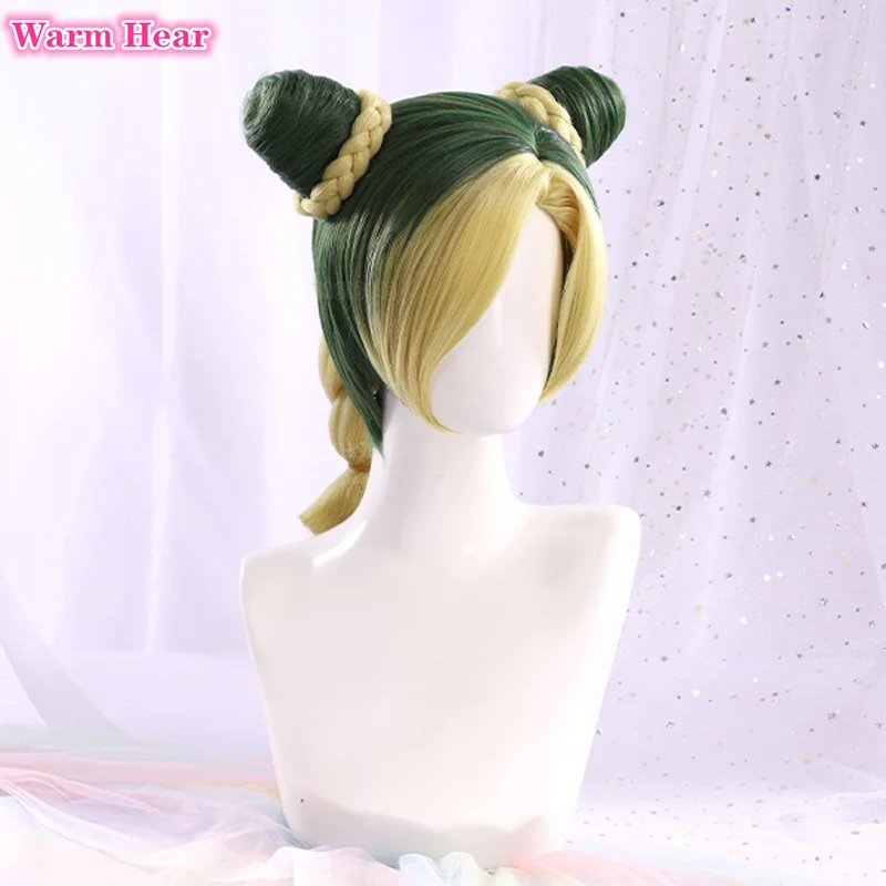 Anime JoJos Bizarre Adventure Kujo Jolin Cosplay Wig Jolyne Cujoh JOJO ...