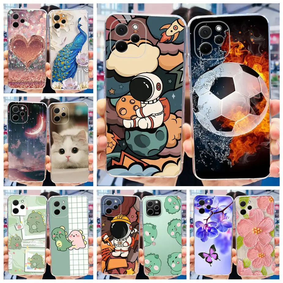 For Huawei Nova Y61 Case NovaY62 Plus New Fashion Painted Cover Soft ...