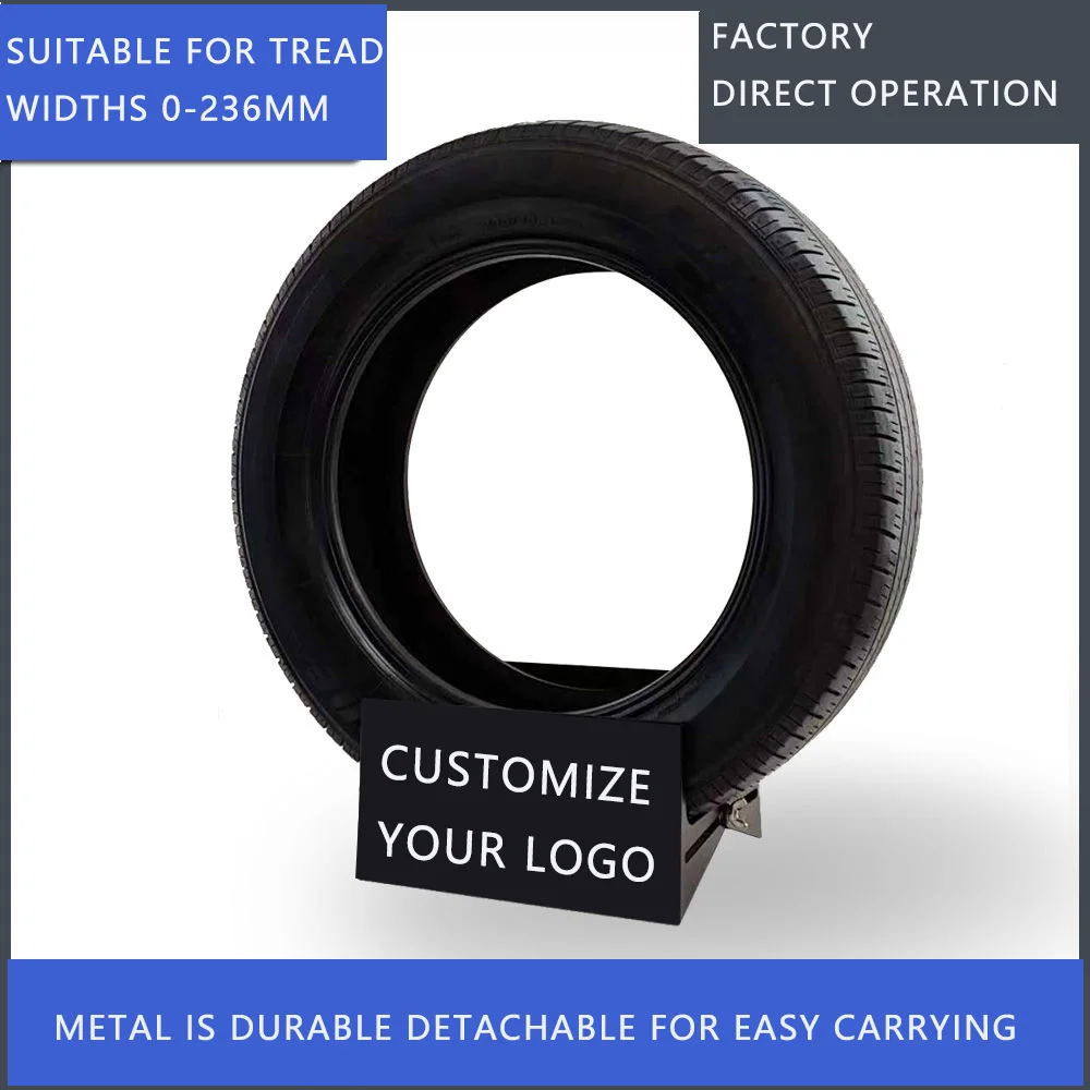 Tire-display-rackPortable-and-coordinated-metal-tire-rack-can-be ...