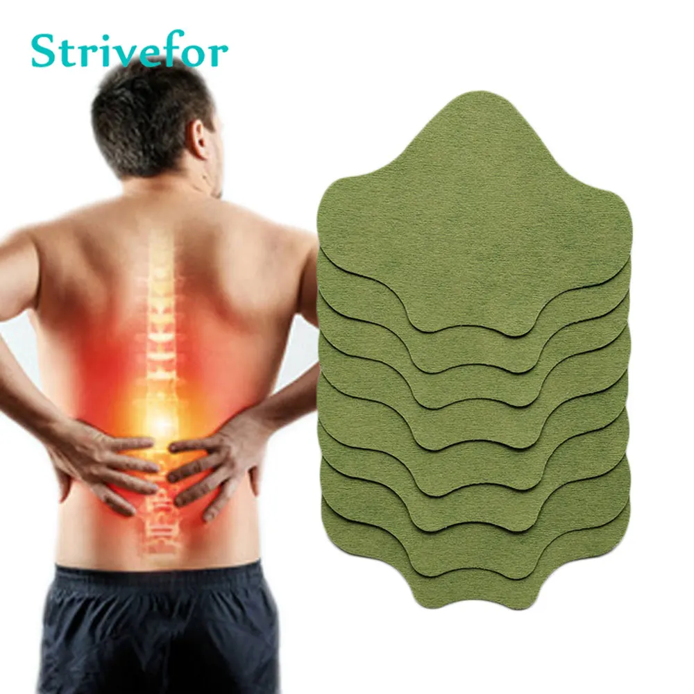 80pcs Lumbar Spine Pain Relief Patch Wormwood Herbal Chinese Medical ...