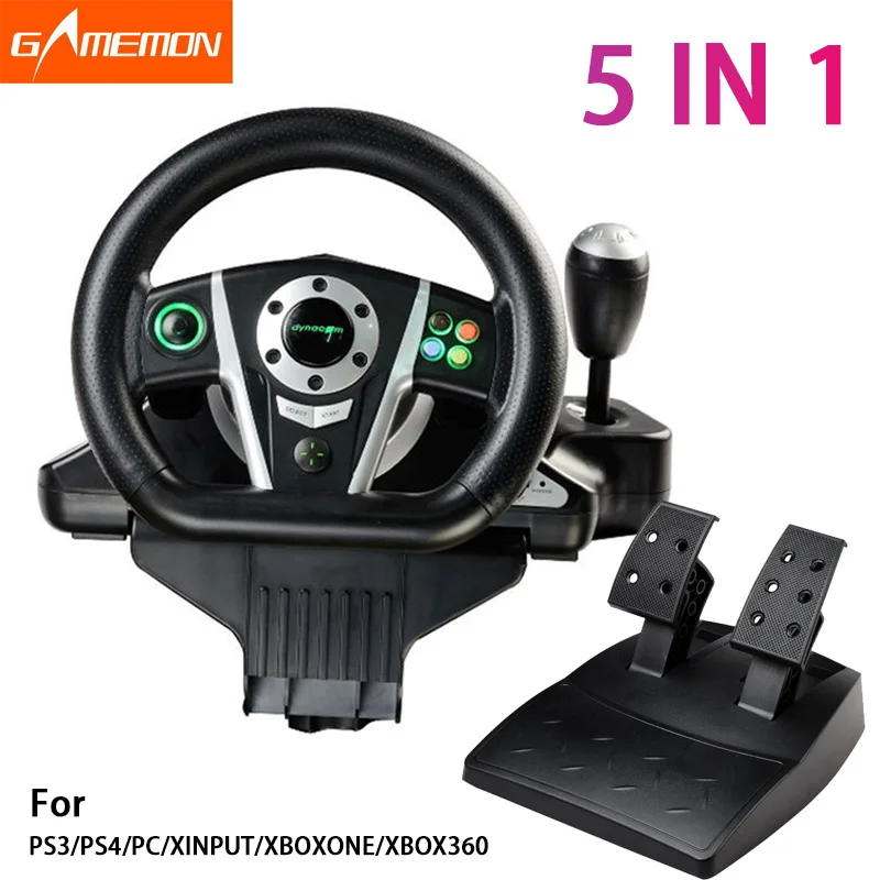 270-Degree-Racing-Steering-Wheel-Vibration-Controller-Game-Simulation ...
