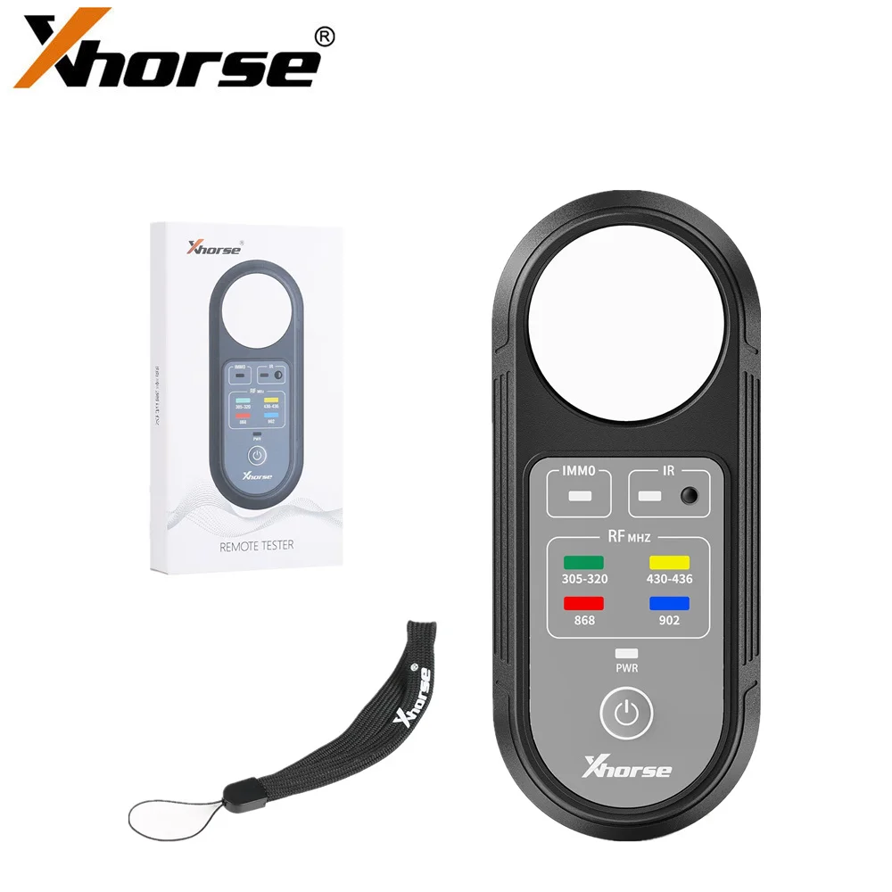 Xhorse XDRT20 Remote Frequency Tester V2 support 315Mhz, 433Mhz, 868Mhz ...