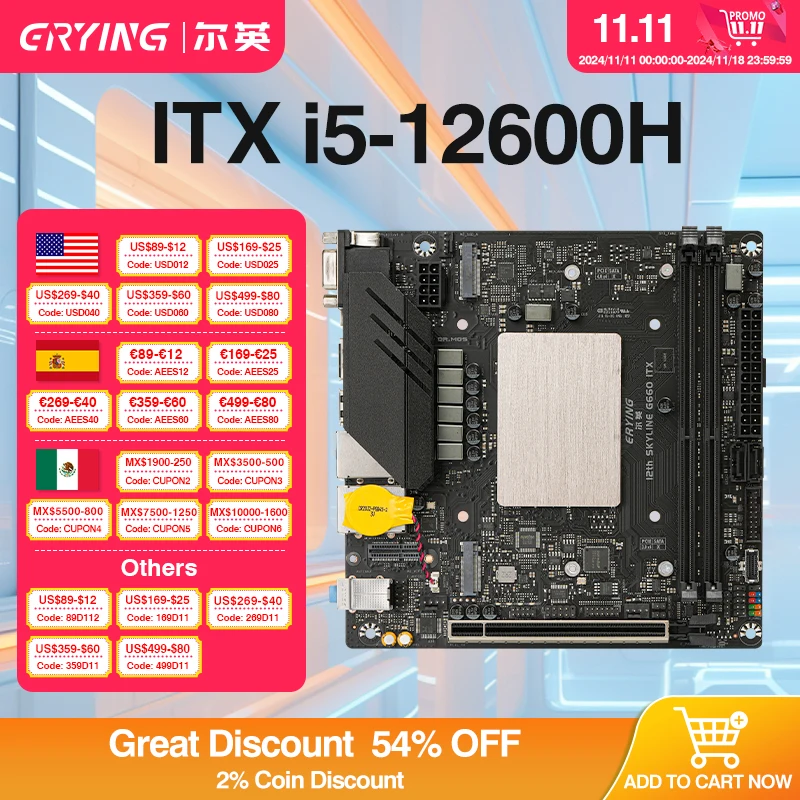 ERYING-M-ITX-DIY-Desktop-Motherboard-with-Onboard-Core-CPU-Kit-i5 ...