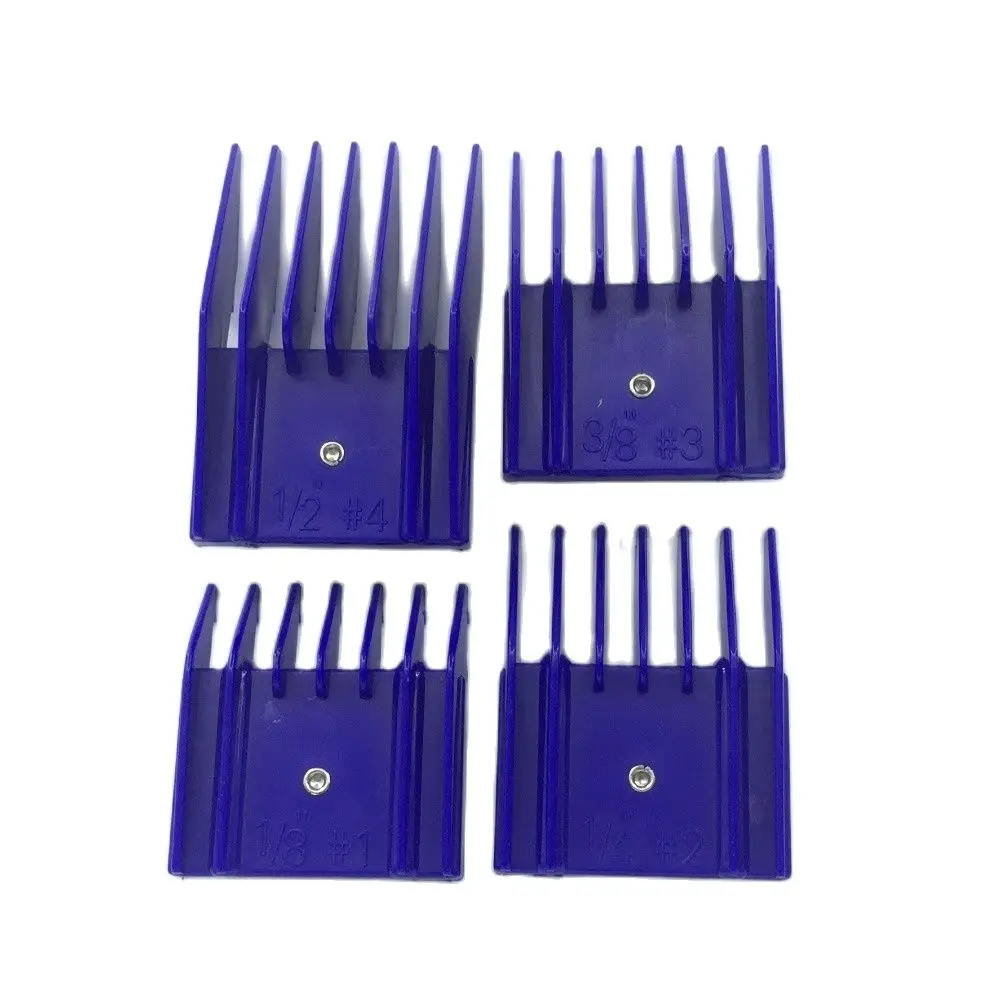 4pcs-set-Pet-Clipper-Blade-Attachment-Comb-Standard-Size-Fit-For-Oster ...