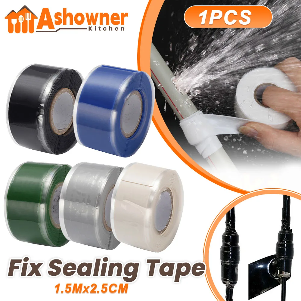 150cm-Super-Strong-Waterproof-Tape-Stop-Leaks-Pipe-Seal-Repair-Tape ...