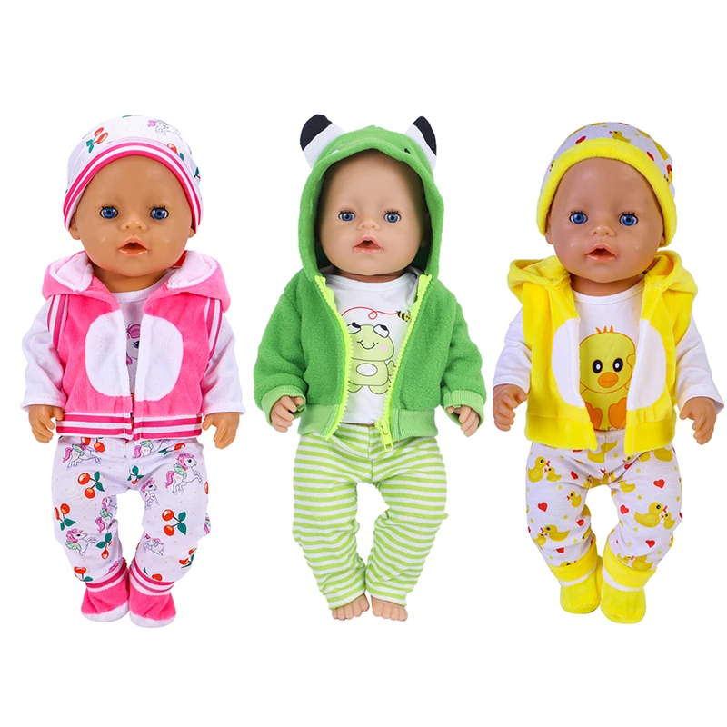 Baby Born Clothes 43 cm Doll Accessories Nenuco Clothing 17inch Doll ...