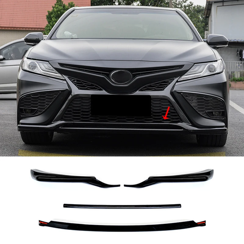 Car Accessories For Toyota Camry SE XSE 2021 2022 2023 ABS black Carbon ...