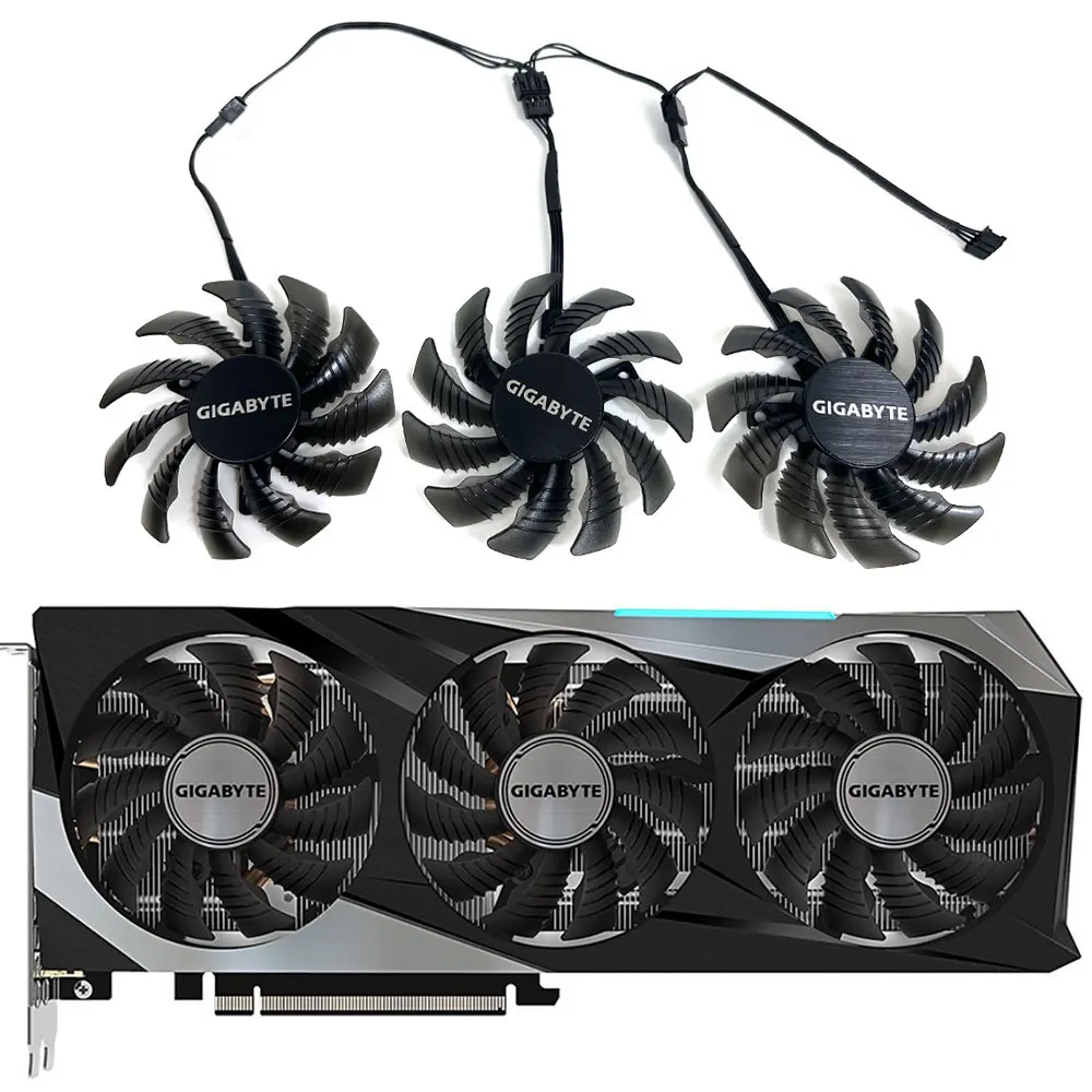 3FAN-PLD08010S12HH-RX-6600-XT-GPU-FAN-For-Gigabyte-RX-6700-XT-RX-6600 ...