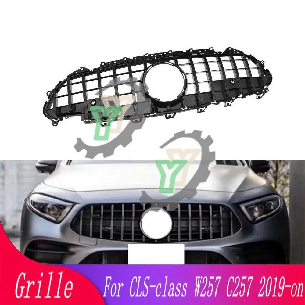 Front Bumper Upper Grille Racing Grill For Mercedes Benz CLS Class C257 ...