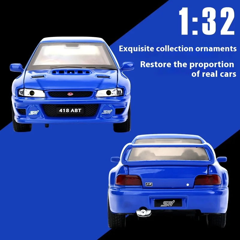 JDM-1-32-Subaru-Impreza-WRX-STI-Modified-Vehicle-Alloy-Metal-Diecast ...