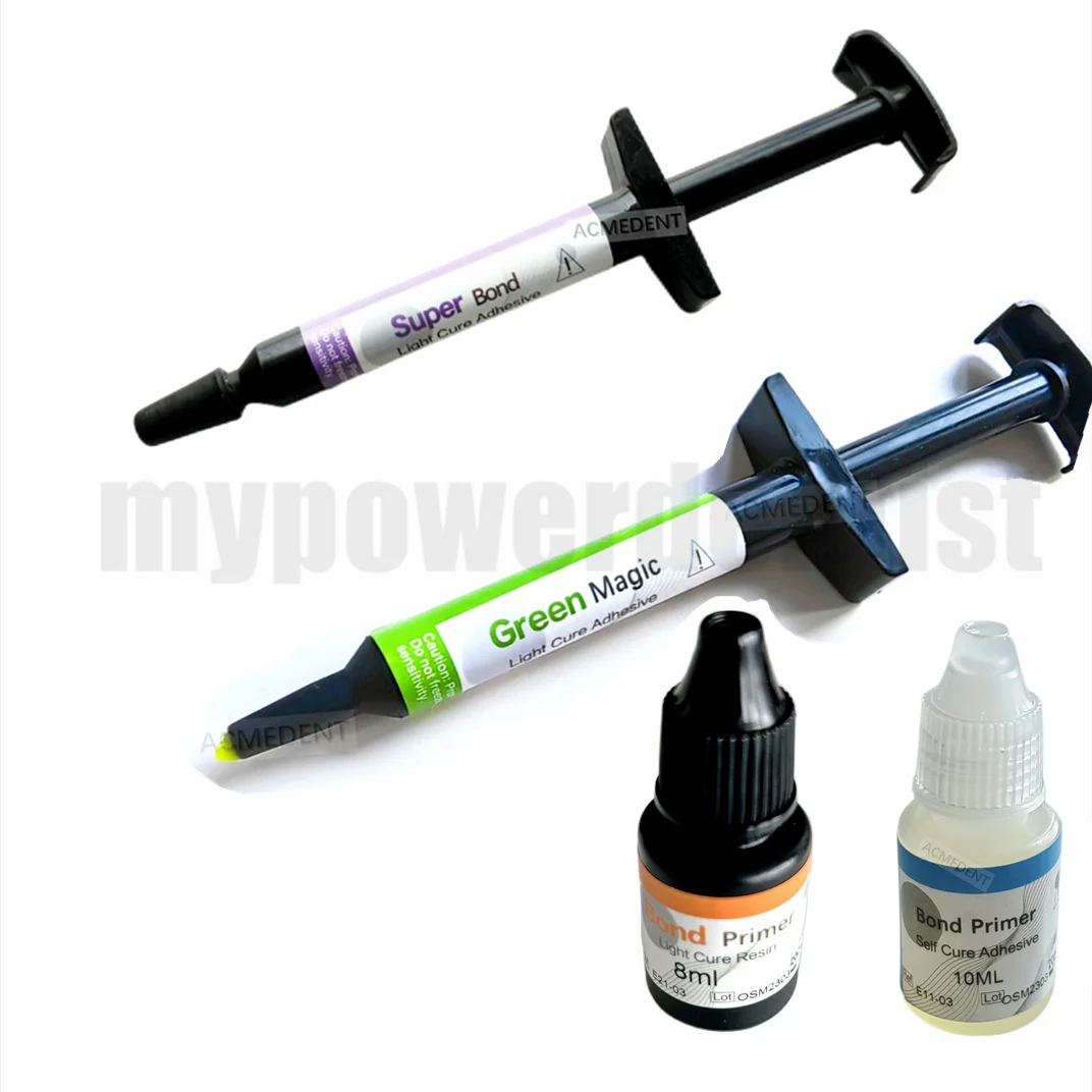 Dental-Green-Adhesive-Paste-Gel-Bonding-Brackets-Self-Light-Bonding ...