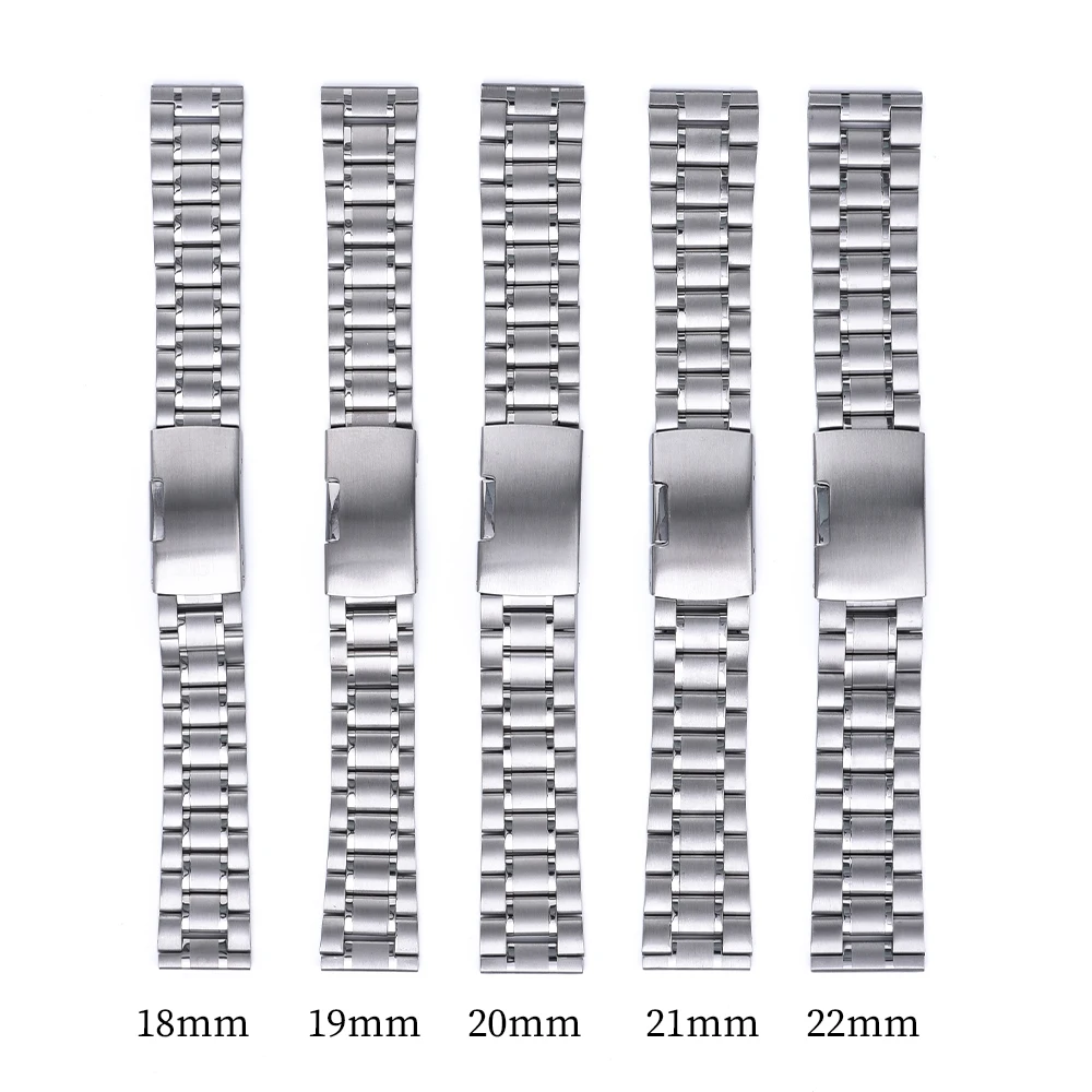 Stainless Steel Watch Strap for Men Women Waterproof Quick Release ...