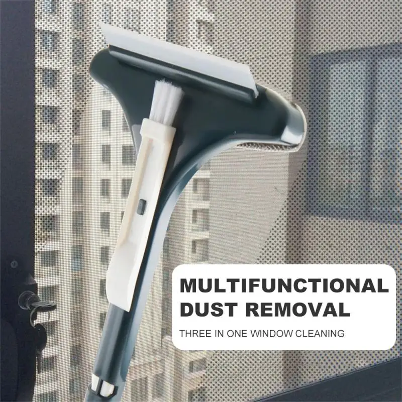 Window Mesh Screen Cleaning Brush 2 In 1Curtain Net Wipe Cleaner Carpet ...