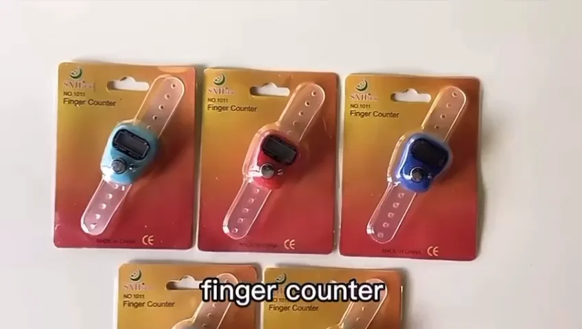 Digital Finger Tally Counter Tasbeeh - Mini Hand Ring 5 Digit Portable ...