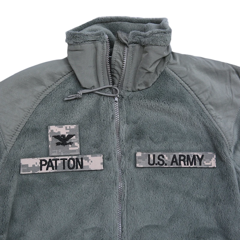 P300-Fleece-Coat-US-Chest-Band-Rank-Armband-L3L5L7-Magic-Badge-Name ...