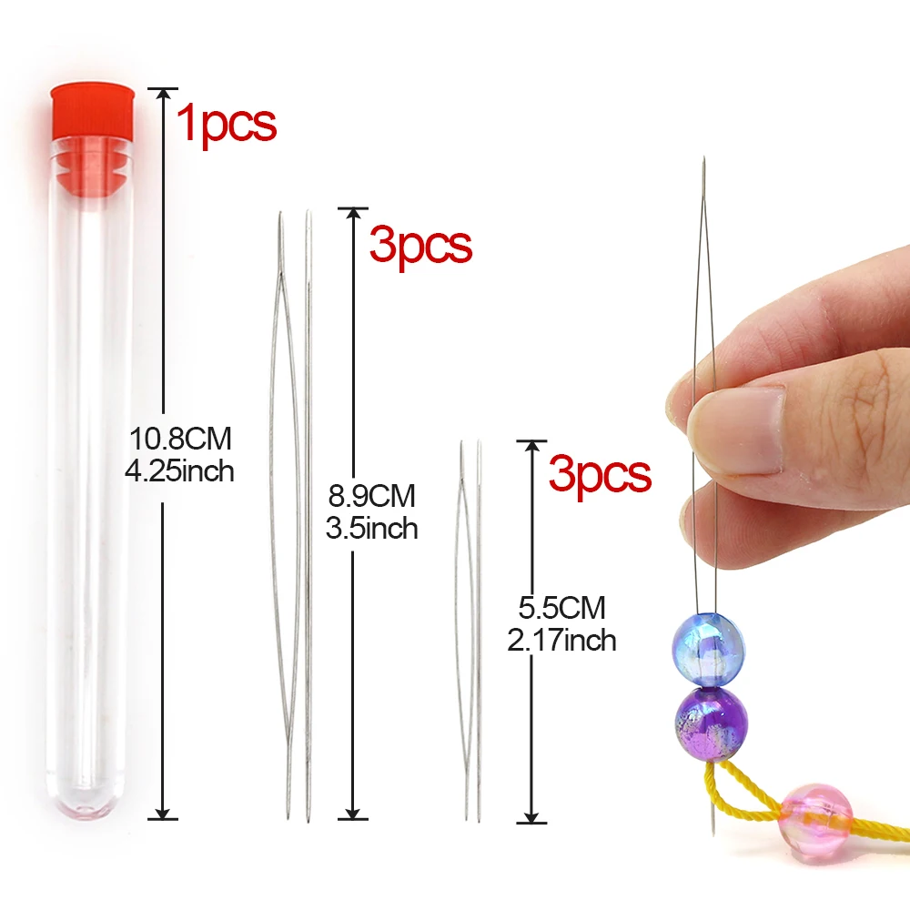 5PCS-Open-Curved-Beading-Needles-To-Make-Bracelets-Jewelry-Making-DIY ...