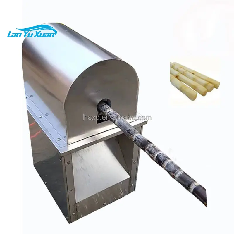 Commercial-Sugar-Cane-Peeler-Machine-Sugarcane-Cutting-Machine ...