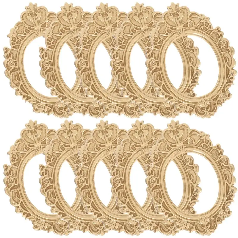 10-Pcs-Photo-Frame-Mini-Vintage-Miniature-Photograph-DIY-Crafts-Making ...