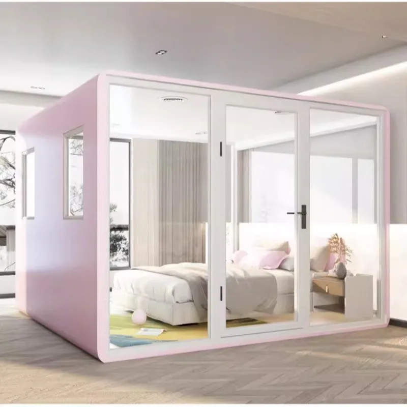 Household soundproof room Silent sleep cabin Mobile soundproof room ...